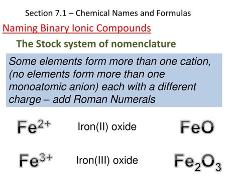 PPT Chapter 7 Chemical Formulas And Chemical Compounds PowerPoint