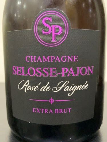 Selosse Pajon Rosé de Saignée Extra Brut Champagne Vivino US