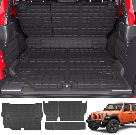 Amazon Powoq Cargo Mat Compatible With 2021 2024 Jeep Wrangler JL