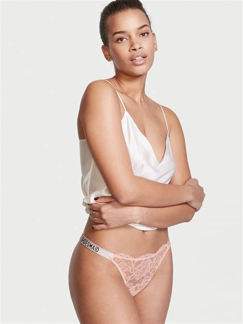 String En Dentelle À Lanières Brillantes Bombshell SHINE Collection
