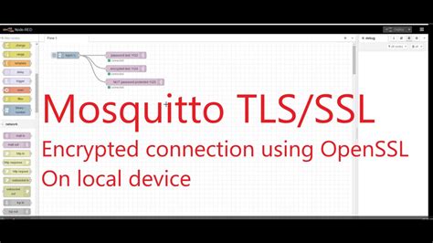 How To Install And Configure Mosquitto TLS SSL On Local Device MQTT
