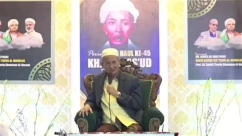 KH Agoes Ali Masyhuri Sebut KH Ali Masud Adalah Wali Wahbi NU Online