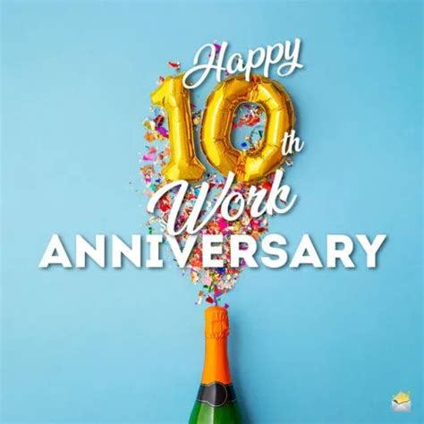 45 Happy Work Anniversary Wishes Love Working With You Work