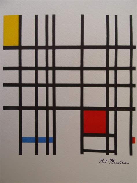 At Auction Piet Mondrian Piet Mondrian