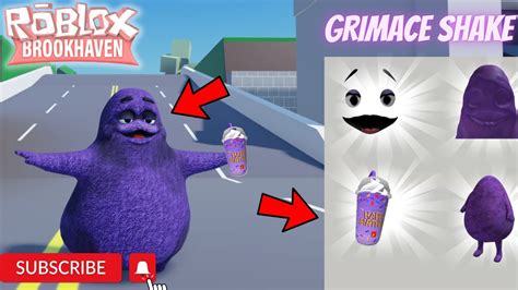 ASÍ PODRÁS CREAR A GRIMACE SHAKE GRATIS EN BROOKHAVEN ROBLOX
