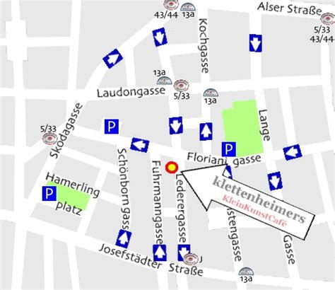 Lageplan Klettenheimers Kleinkunstcaf