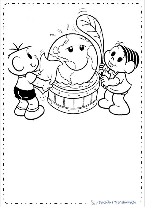 Desenhos para colorir meio ambiente para imprimir Educação e