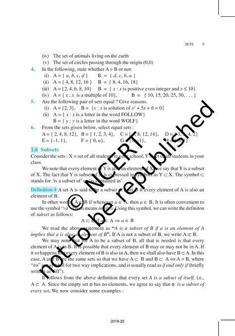 cbse class 11 ncert book maths sets chapter 1 khachar paranjay page 9 flip pdf online