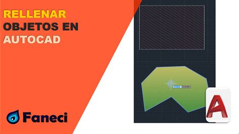 Como Rellenar Objetos En Autocad Youtube