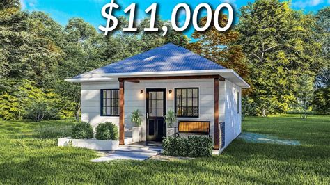 6x7 Meters Modern Tiny House Design 2 Bedrooms House Tour YouTube