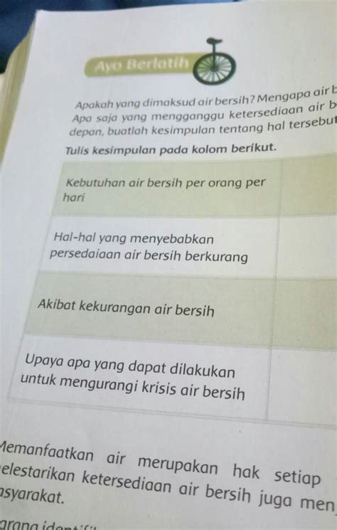 Kebutuhan Air Bersih Per Orang Per Hari Berbagi Informasi