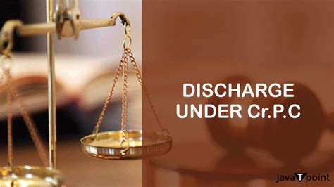 Difference Between Acquittal And Discharge Javatpoint