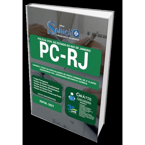 Apostila Pc Rj 2021 Especialidades De Perito Criminal Submarino