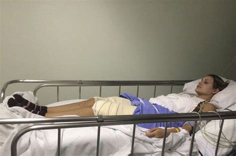 Hospital Divulga Fotos Chocantes De Andressa Urach Aten O Imagens