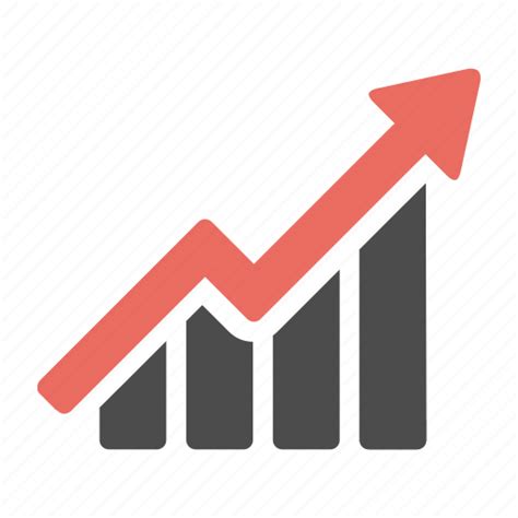 Arrow Business Finance Graph Growth Increase Icon