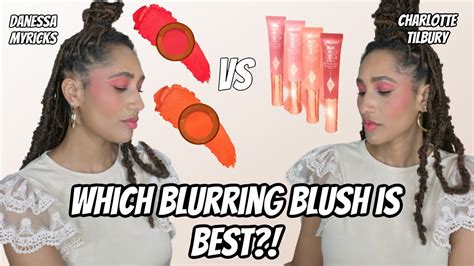New Charlotte Tilbury Pillow Talk Matte Beauty Blush Wands Vs Danessa