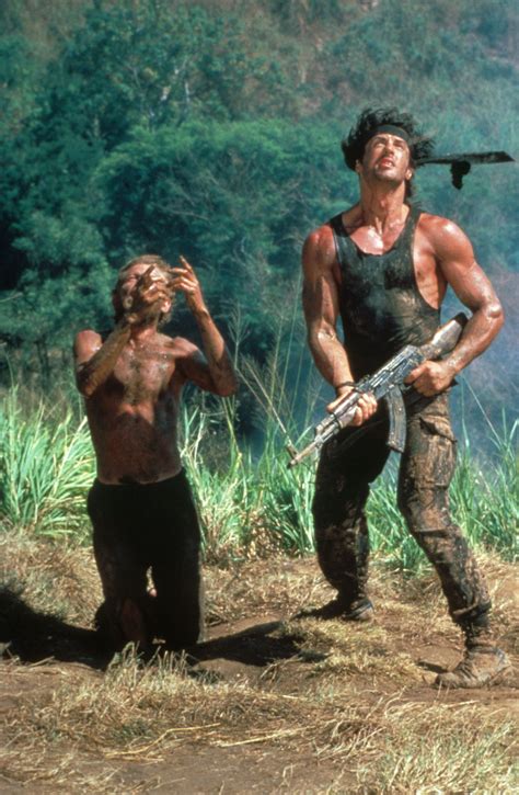 Sylvester Stallone Rambo First Blood Part Ii Stock Photo Alamy