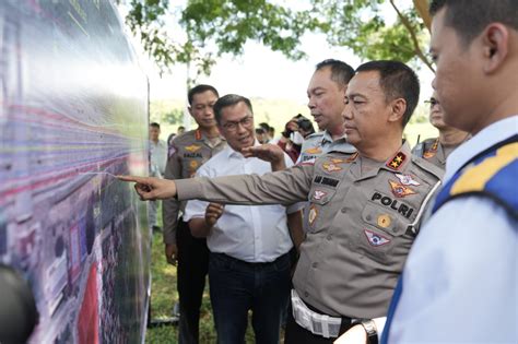 Cek Kesiapan Pengamanan Operasi Ketupat 2024 Kakorlantas Survei Tol