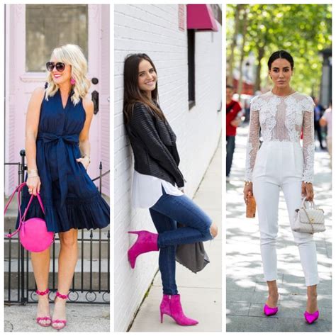 Como Combinar Zapatos Fucsia Outfits Mujer Muy Trendy