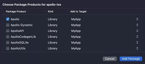 how to make an graphql call in swift