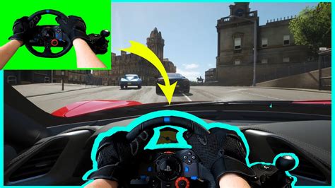 Ferrari 488 GTB Forza Horizon 4 Logitech G29 VR MIXED Reality