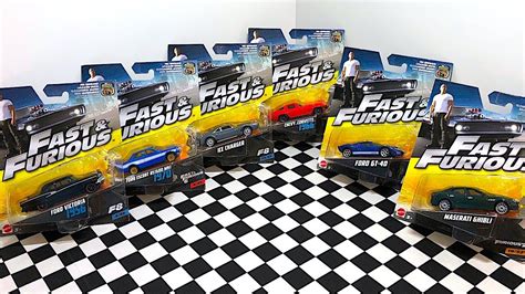 Fast And Furious Cars Mattel Toy Series Unboxing YouTube