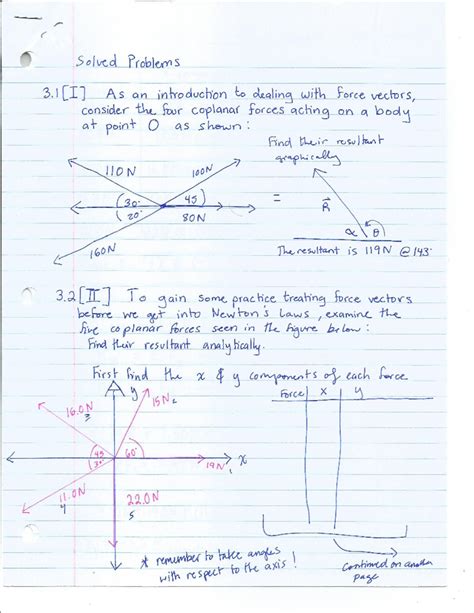 Physics Vector Practice Problems Phys Studocu