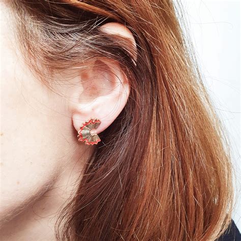 Boucles D Oreilles Amoureuse Du Crayon Cadeau Pour Fan De Dessin