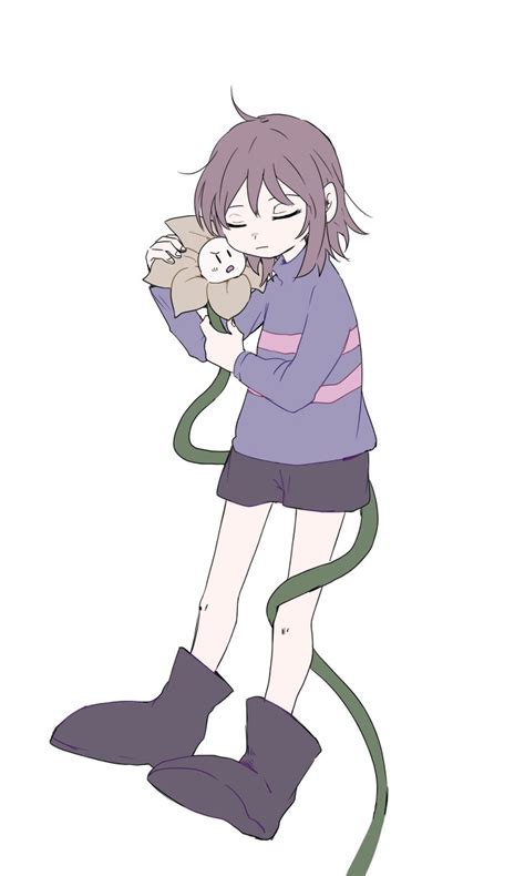 Frisk Flowey Flowey the flower Chara Undertale персонажи