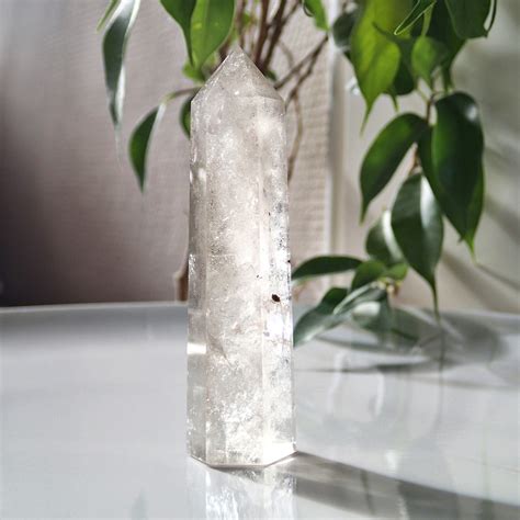 Kwarc dymny Obelisk Idealna jakość Lunula Jewellery