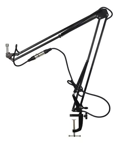 Braço Articulado Suporte Microfone De Mesa Profissional Nf e Frete grátis