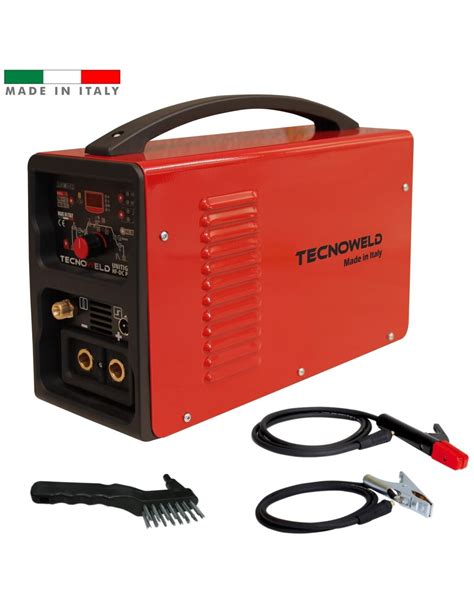 SALDATRICE INVERTER A ELETTRODO MMA TIG DC TECNOWELD UNITIG 210 HF