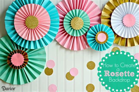 How To Make Paper Rosettes DIY Party Decorations The Cards We Drew