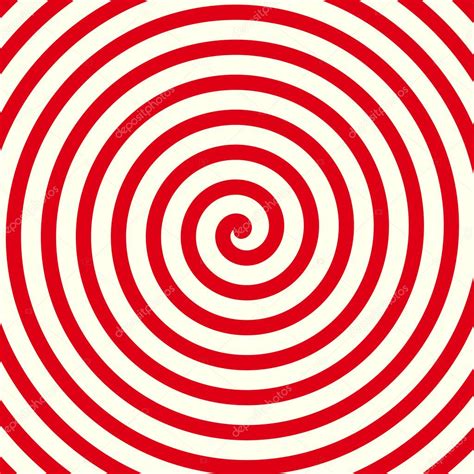 Red Spiral Background Shape Stock Vector Vectorguy 68183383