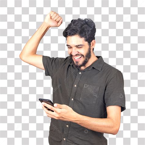 Pessoa Mechendo No Celular