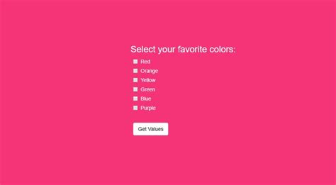 How To Get Selected Checkboxes Value Using Jquery Jquery Blue And Purple Tutorial
