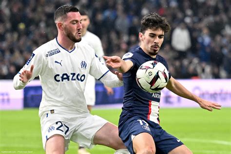 Match PSG OM chaîne TV et compos probables