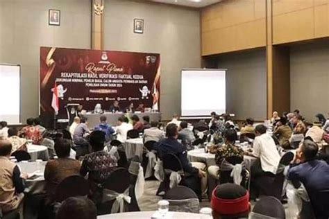 KPU NTB Nyatakan 24 Calon DPD RI Dapil NTB Penuhi Syarat Verfak NTBSatu