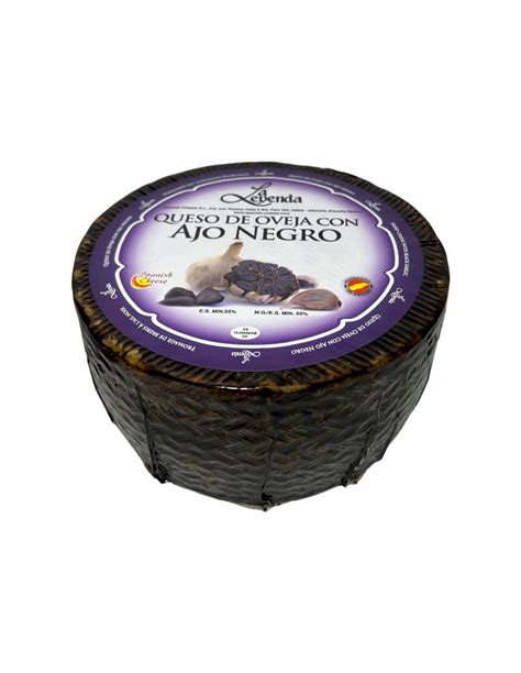 Queso De Oveja Con Ajo Negro
