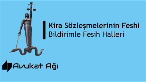 Kira Sözleşmesinin Feshi Bildirimle Fesih YouTube