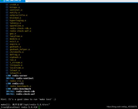 linux下redis安装和使用 超详细版 linux redis csdn博客