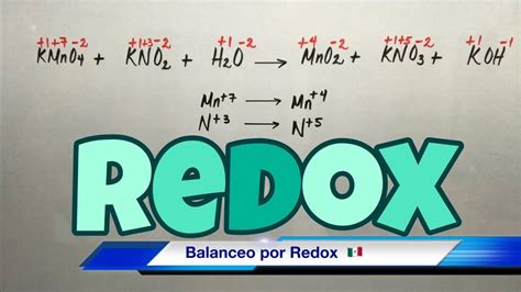 Balanceo Por REDOX Paso A Paso YouTube