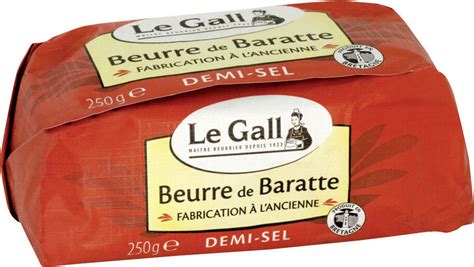 Beurre De Baratte Demi Sel Le Gall 250 G