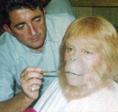 Apes On Set Behind The Scenes Planet Of The Apes 1968