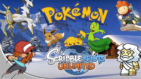 BATALLAS POKEMON EN SCRIBBLENAUTS Parte 2 FrigoAdri YouTube