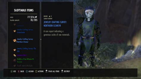 ESO Jewellery Survey Northern Elsewyr YouTube