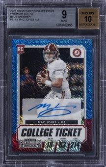 Lot Detail 2021 Panini Contenders Draft Pick Premium Edition College
