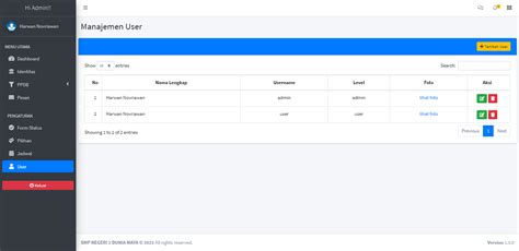 source code ppdb online support php 7 codeigniter