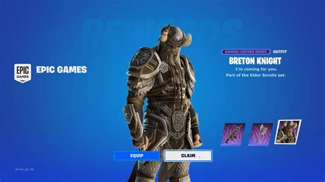 How To Get The ELDER SCROLLS Skin FREE On CONSOLE Free Game On Epic