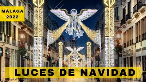 LUCES de NAVIDAD MÁLAGA 2022 Así serán los ÁNGELES CELESTIALES en